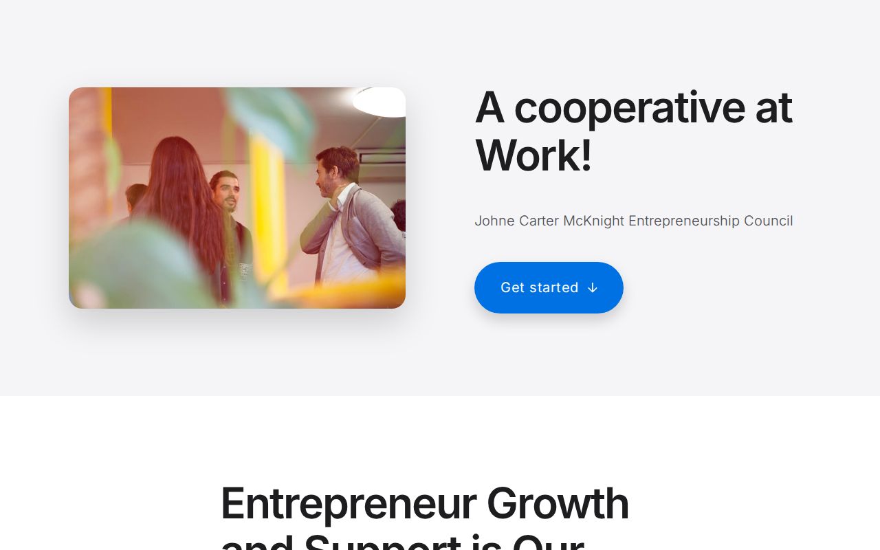 Johne Carter McKnight Entrepreneurship